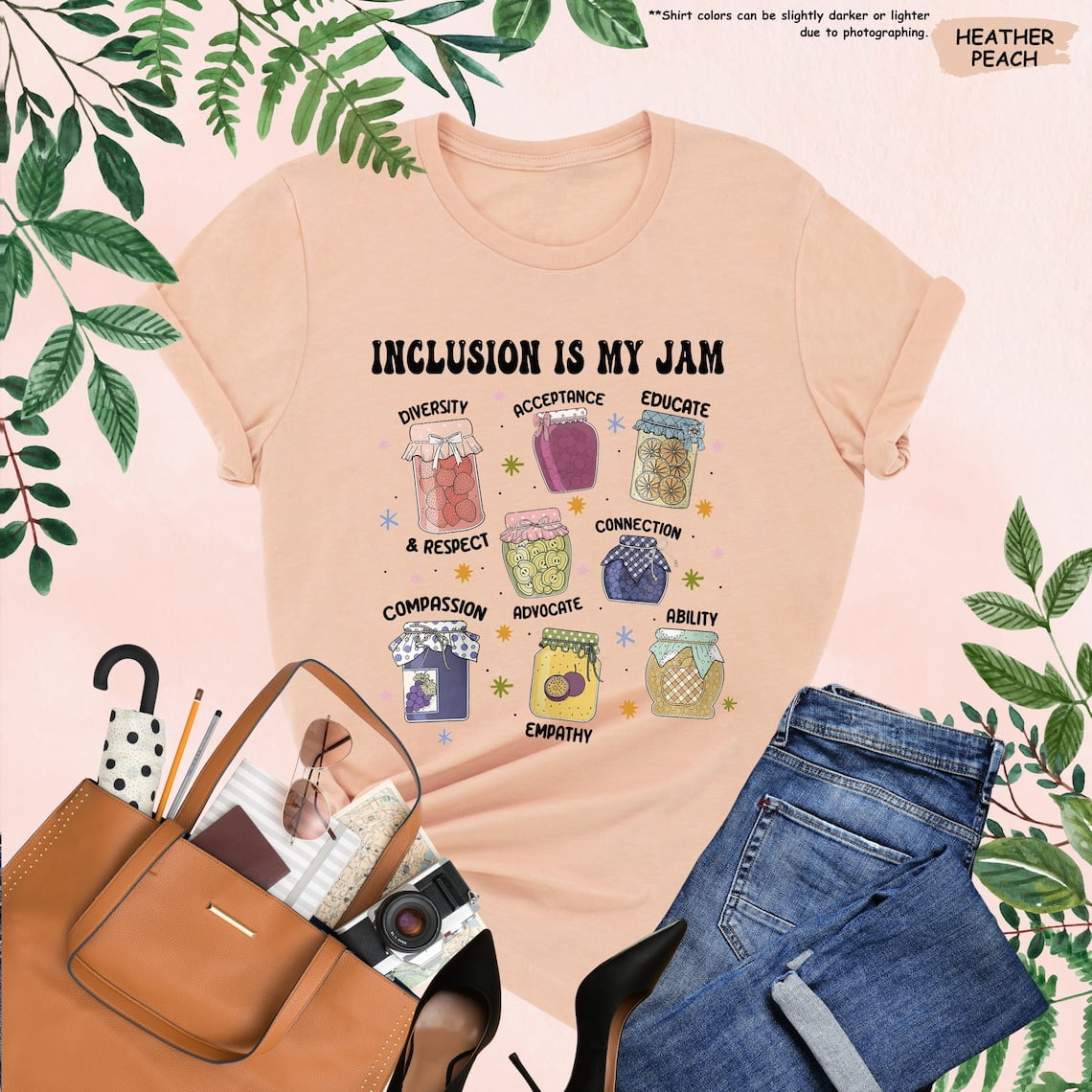 Autism Shirt, Inclusion Is My Jam, Awareness Month Gift, Mom Autism ...