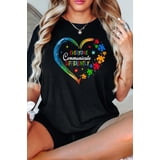 Autism Shirts Awareness TShirt In April We Wear Blue Autism Month In ...