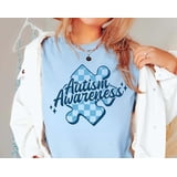 Autism Shirts Awareness TShirt In April We Wear Blue Autism Month In ...
