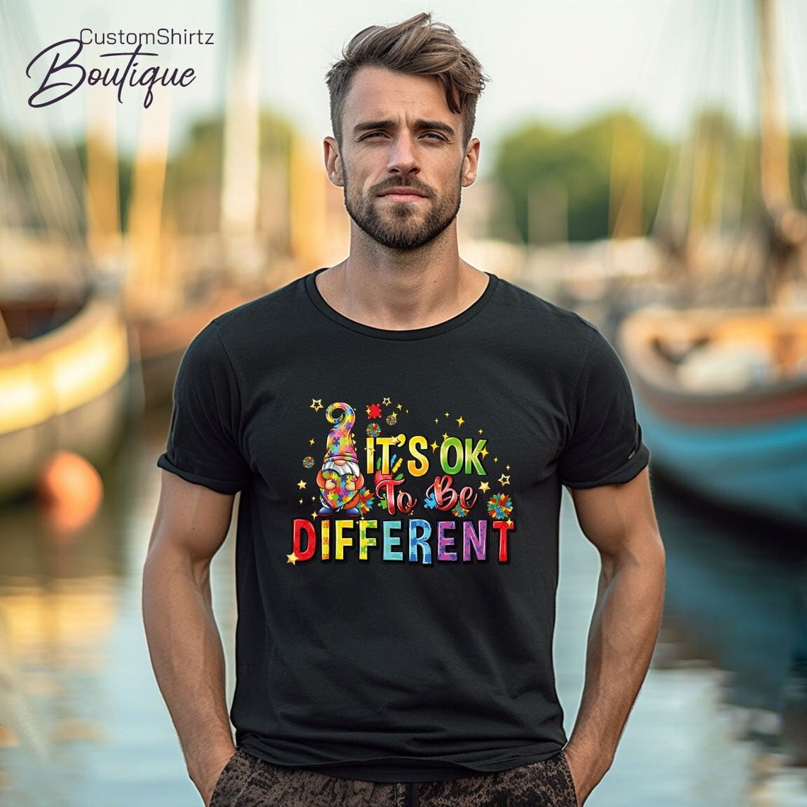 Autism Shirts Awareness TShirt, In April We Wear Blue, Autism Month, In ...