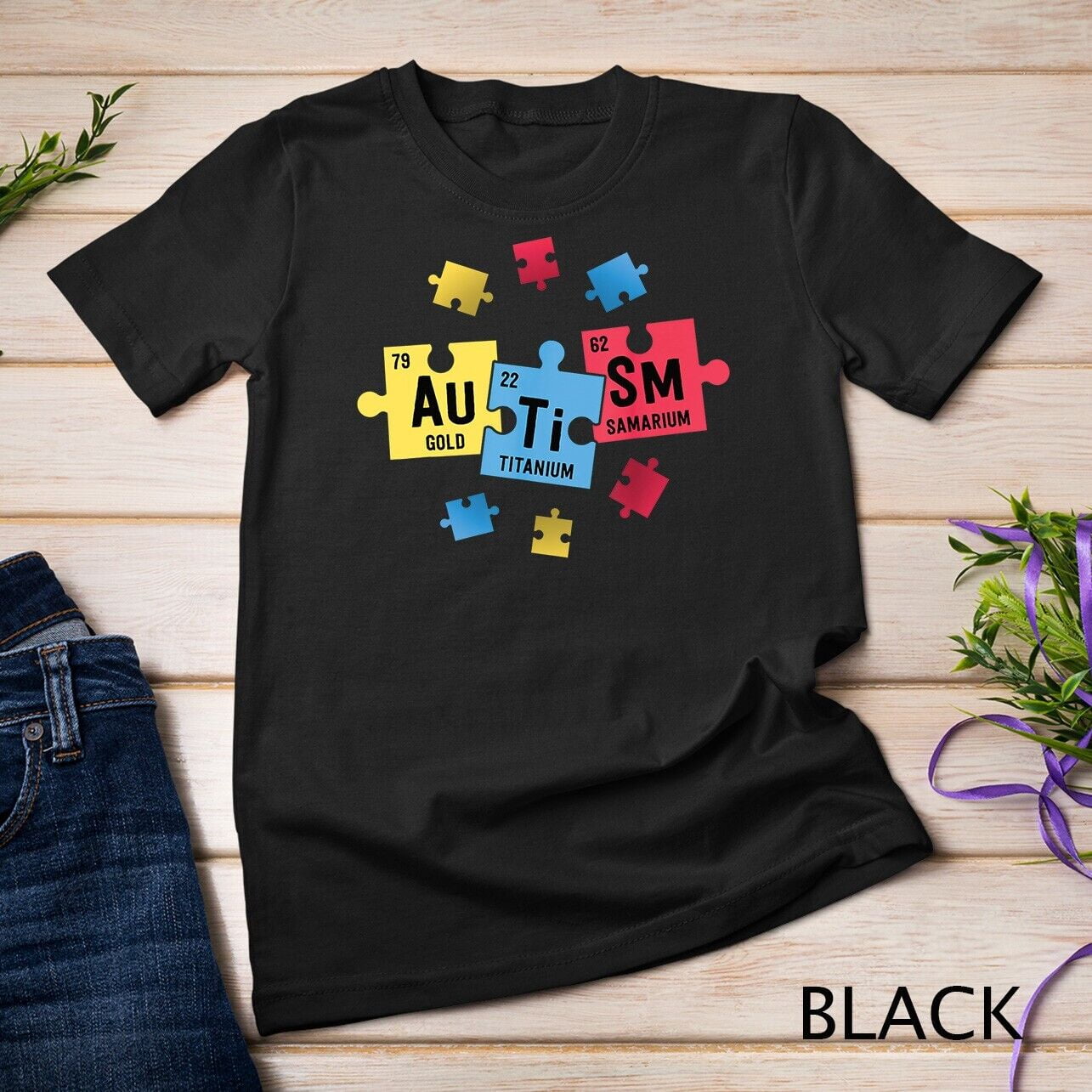 Autism Shirts For Teachers SPED Periodic Table Elements T-Shirt Unisex ...