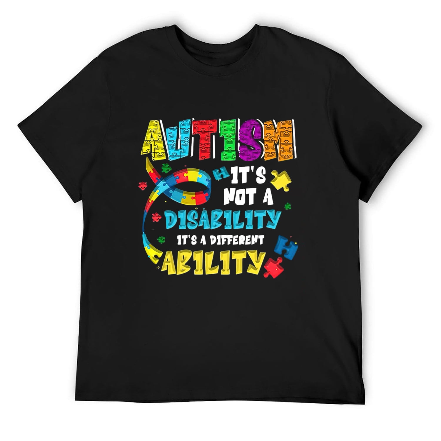 Autism Speaks Shirt Autistic Awareness For Men pure cotton T Shirts ...