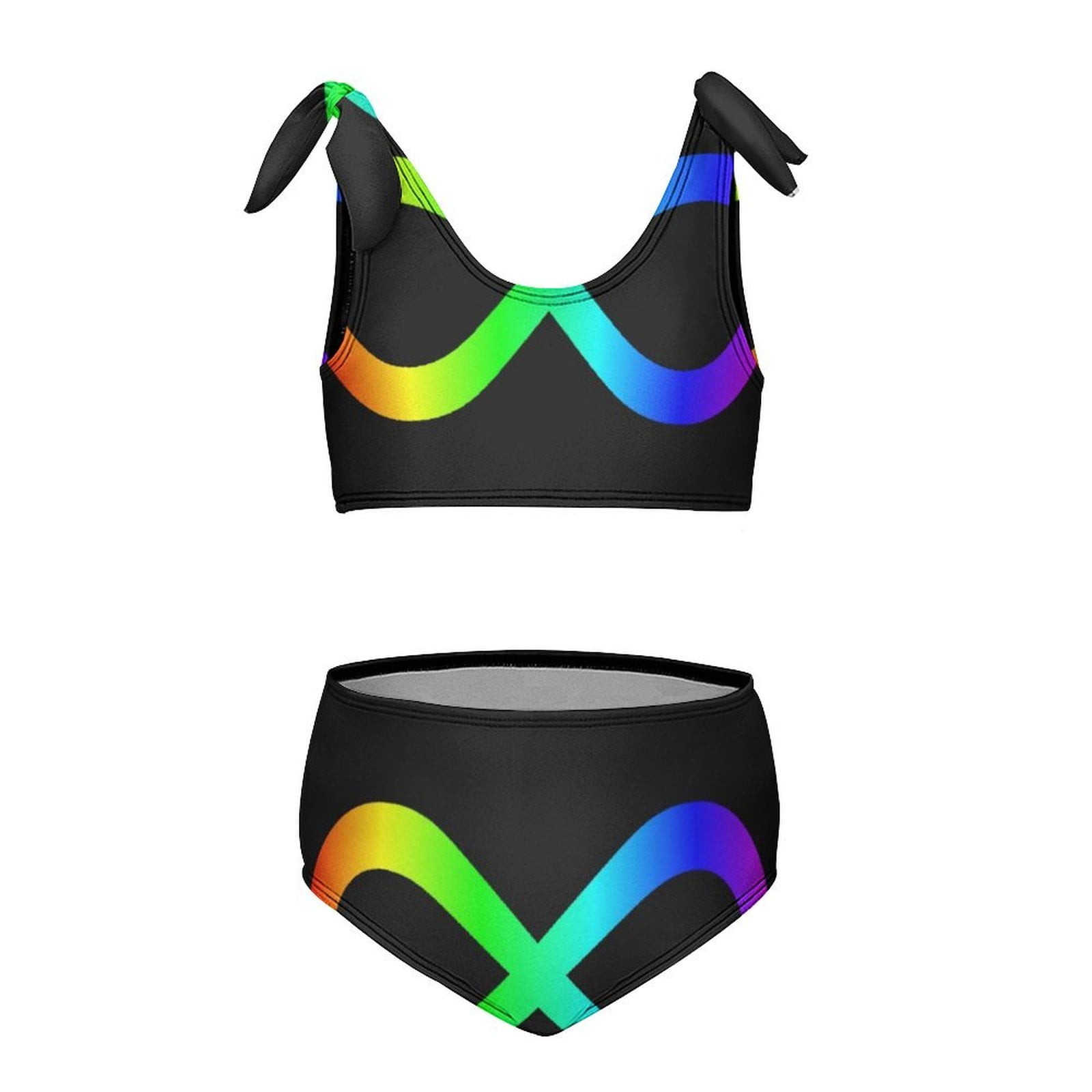 Autism Spectrum Infinity Awareness Symbol Girl's 2 Piece Bikini Set ...