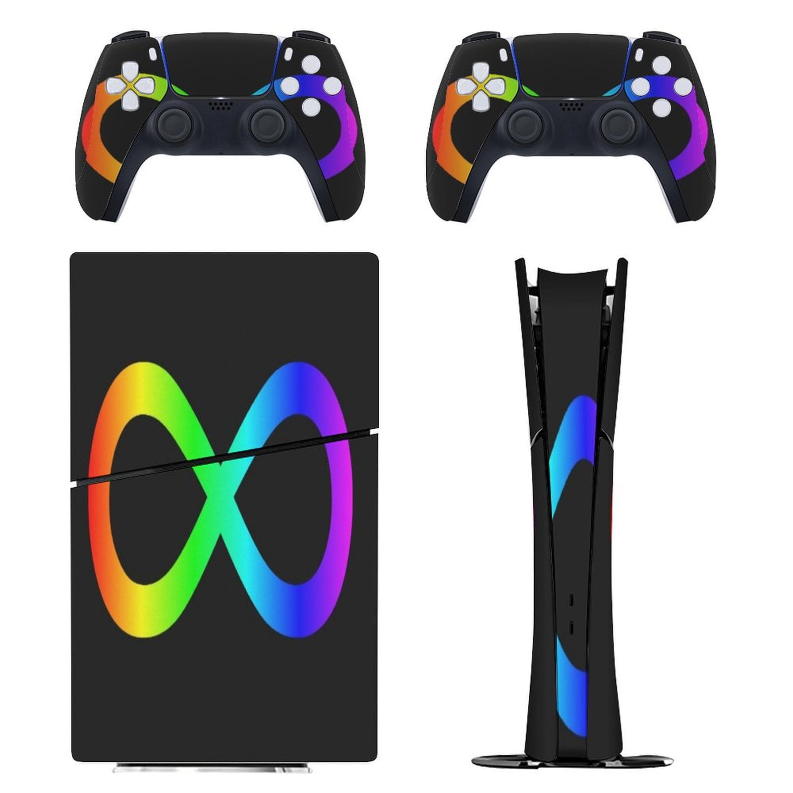 Autism Spectrum Infinity Awareness Symbol PS5/PS5 Pro/PS5 Slim Digital ...