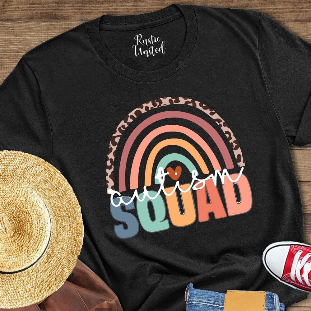Autism Squad, Autism Awareness, Mindfulness Shirts, Leo.Pard Print ...