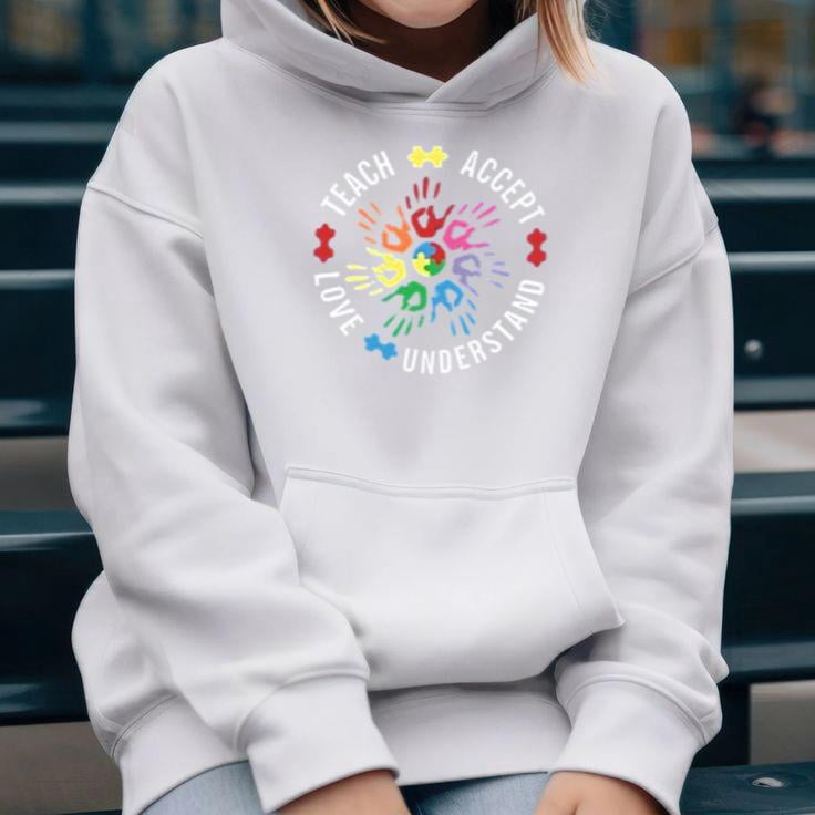 Autism Support Hoodie made for teachers and kind-hearted souls, for men ...
