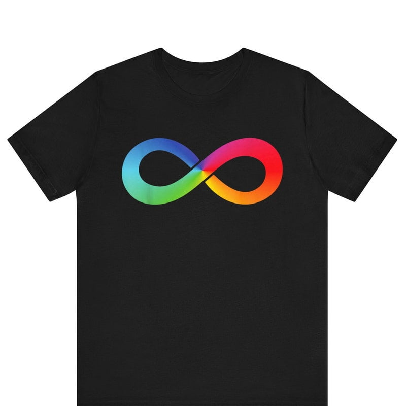 Autism Support Infinity Symbol Acceptance Month Graphic Novelty Tee,for ...