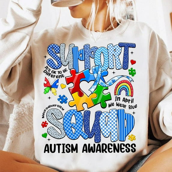 Autism Support Squad, Preppy Autism, Autism Teacher, Autism puzzle ...