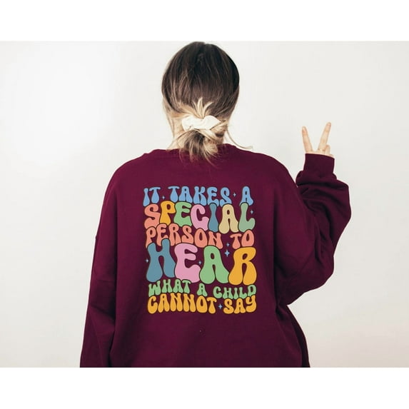 Autism Sweater, It Takes A Special Person To Hear What A Child Cannot ...