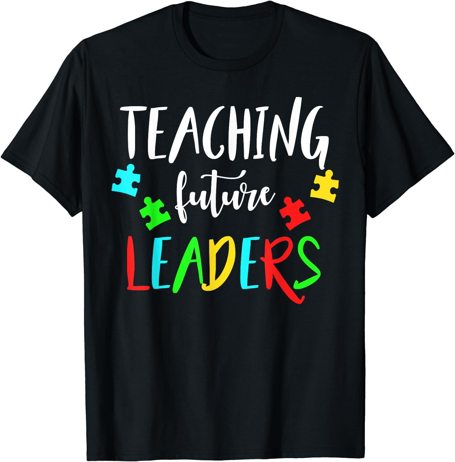Autism Teacher Design Gift for Special Education in School T-Shirt ...
