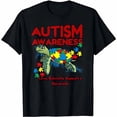 Autism Turtle Awareness T-Shirt Puzzle Shell Print For Advocates ...