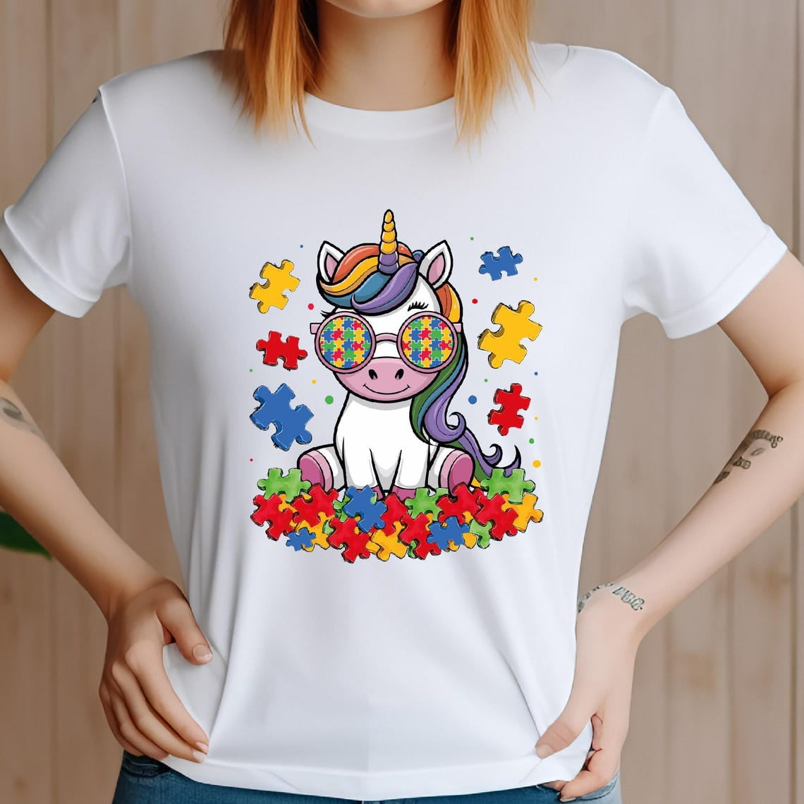 Autism Unicorn T-Shirt, Autism Awareness Shirt, Motivational Shirt ...