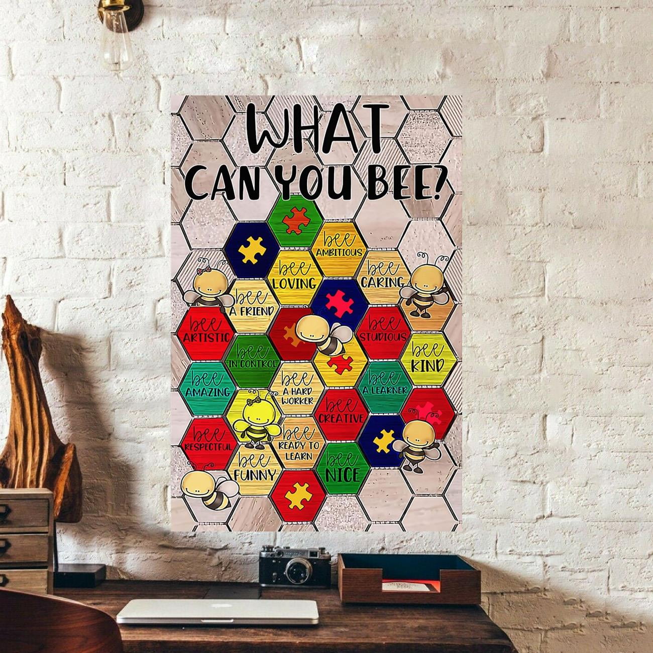 Autism What Can You Bee Poster Autism Poster 16 x 24 Inch Poster ...