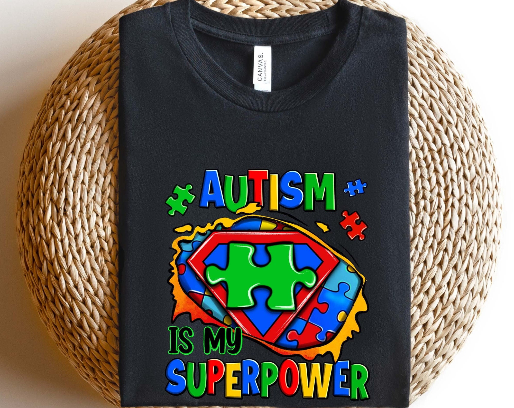 Autism is my Superpower ShirtAutism ShirtAutism MomAwareness ...