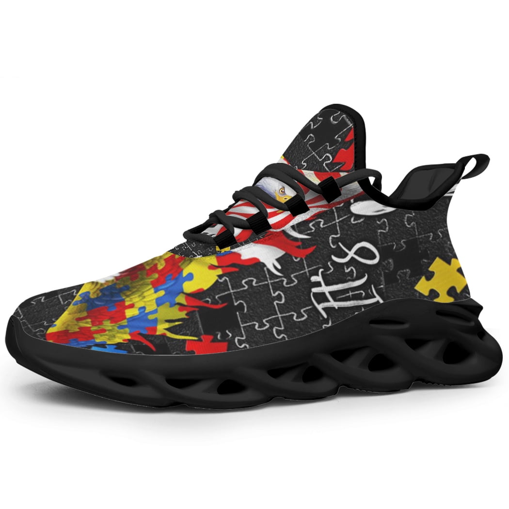 Autism it is Ok To Be Different Shoes Trail Running Shoe Non-Slip ...