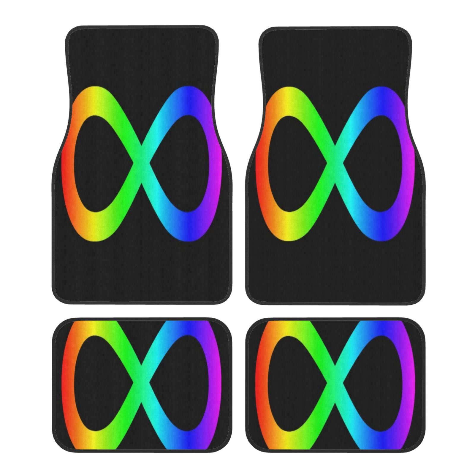 Autism spectrum infinity awareness symbol Floor Car Mat Universal Fit ...