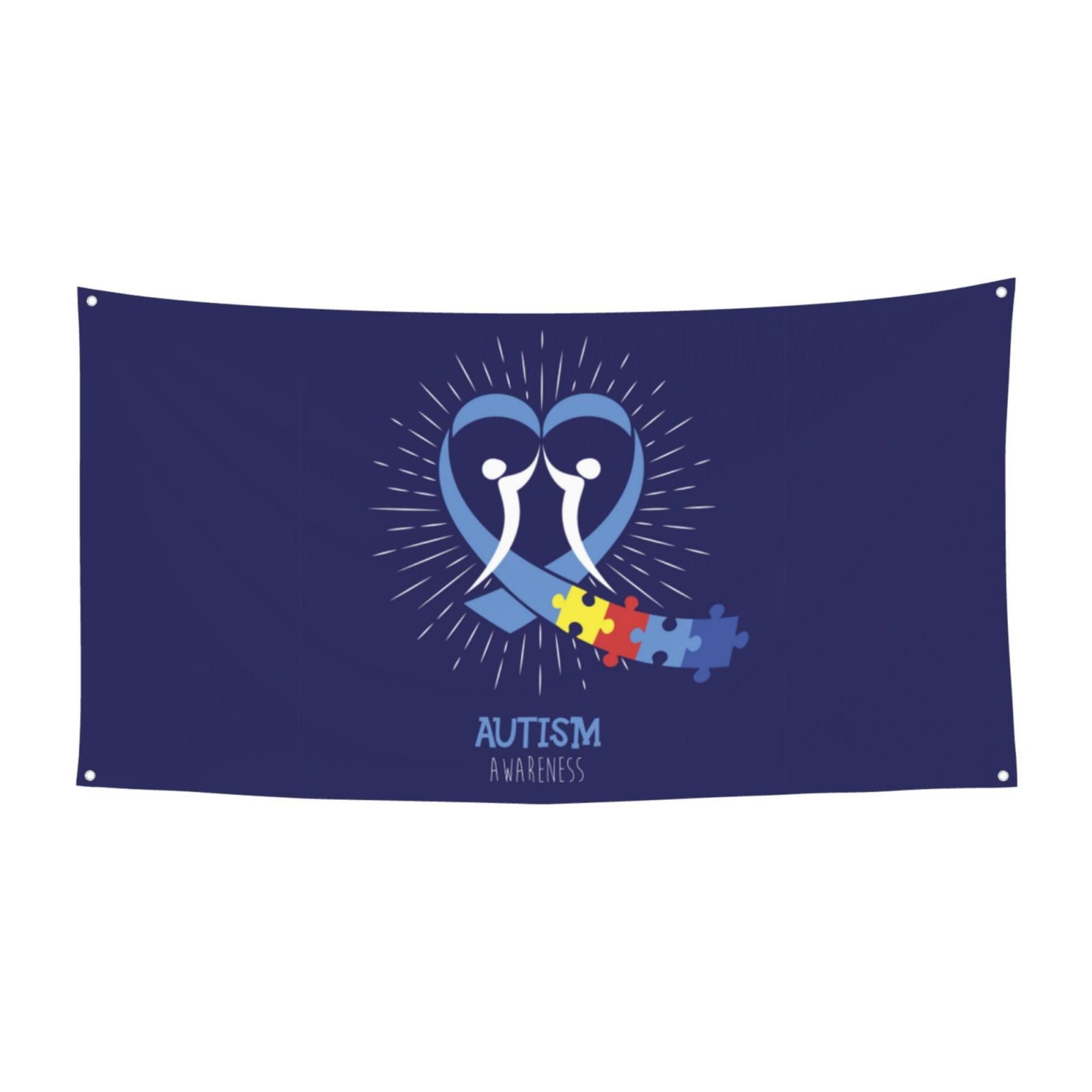 Autistic Autism Awareness Day Month Banner Backdrop Flag Photography ...