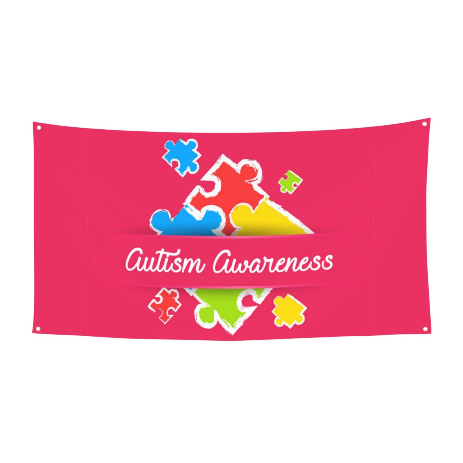 Autistic Autism Awareness Day Month Banner Backdrop Flag Photography ...