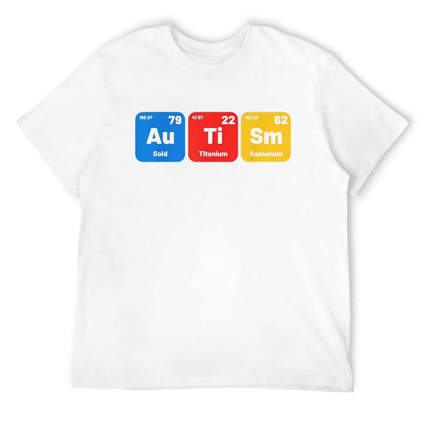 Autistic Awareness Month EleMents Periodic Table Autism Day T-Shirt ...