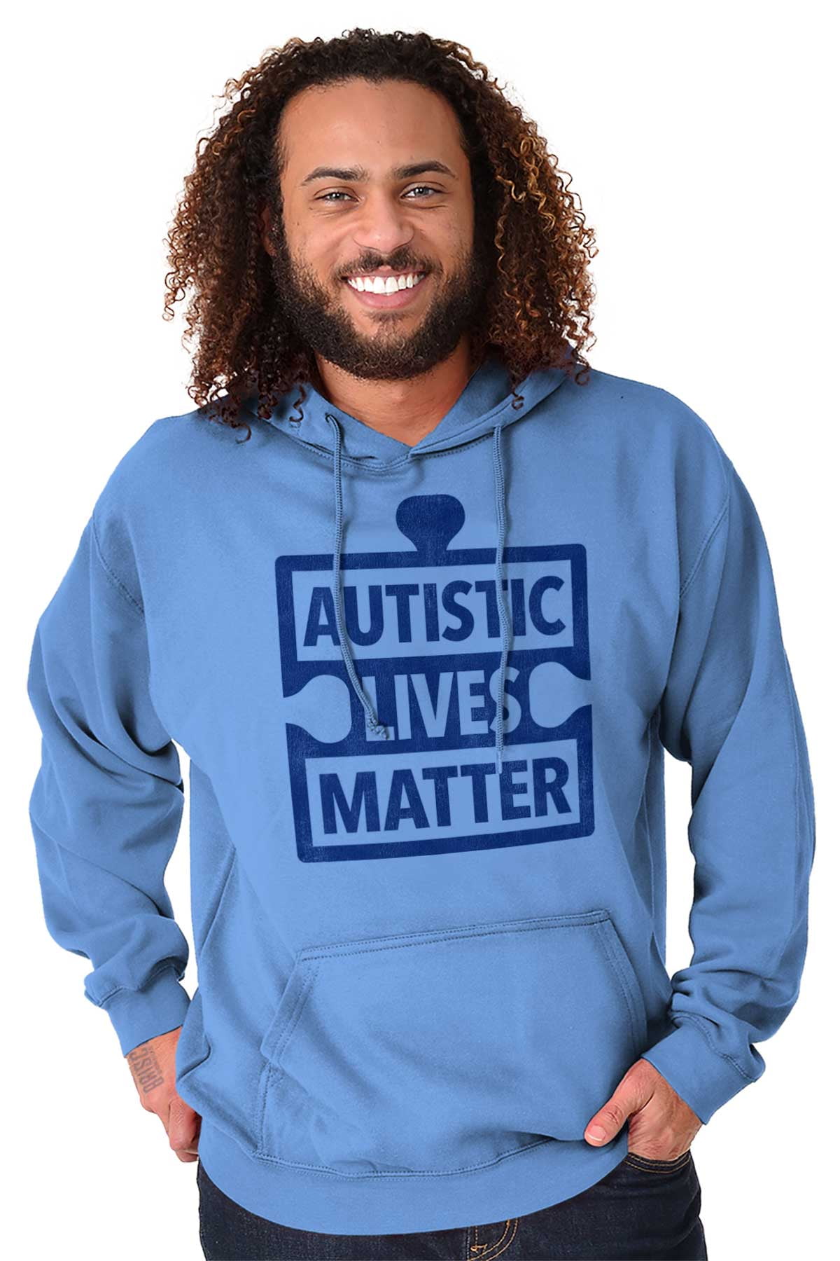 Autistic Lives Matter Autism Aware Hoodie Sweatshirt Women Men Brisco ...