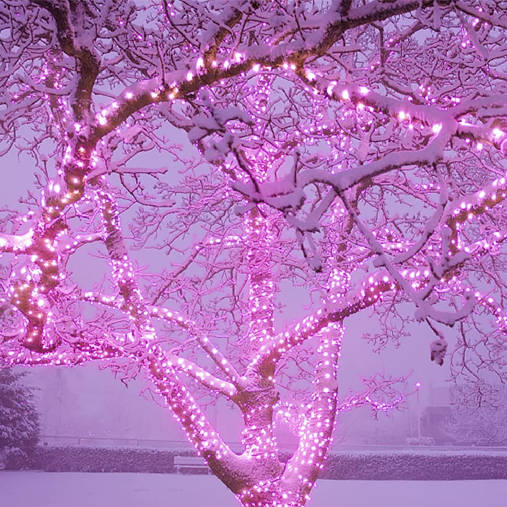 Autmor 66ft 200 LED String Lights Indoor Outdoor, Christmas Lights ...