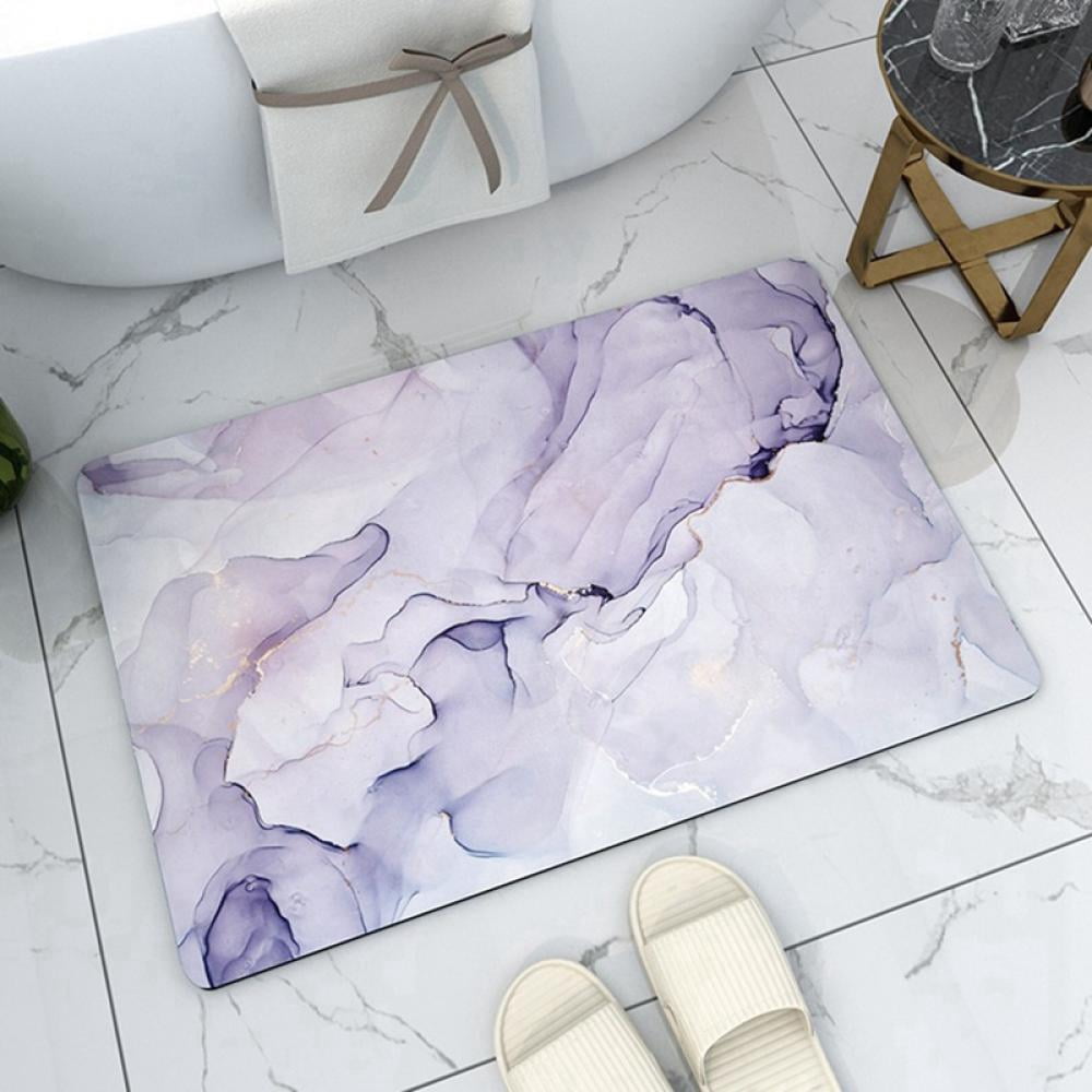 Autmor Diatomaceous Earth Shower Mat, Nonslip Stone Bath Mat,Super ...