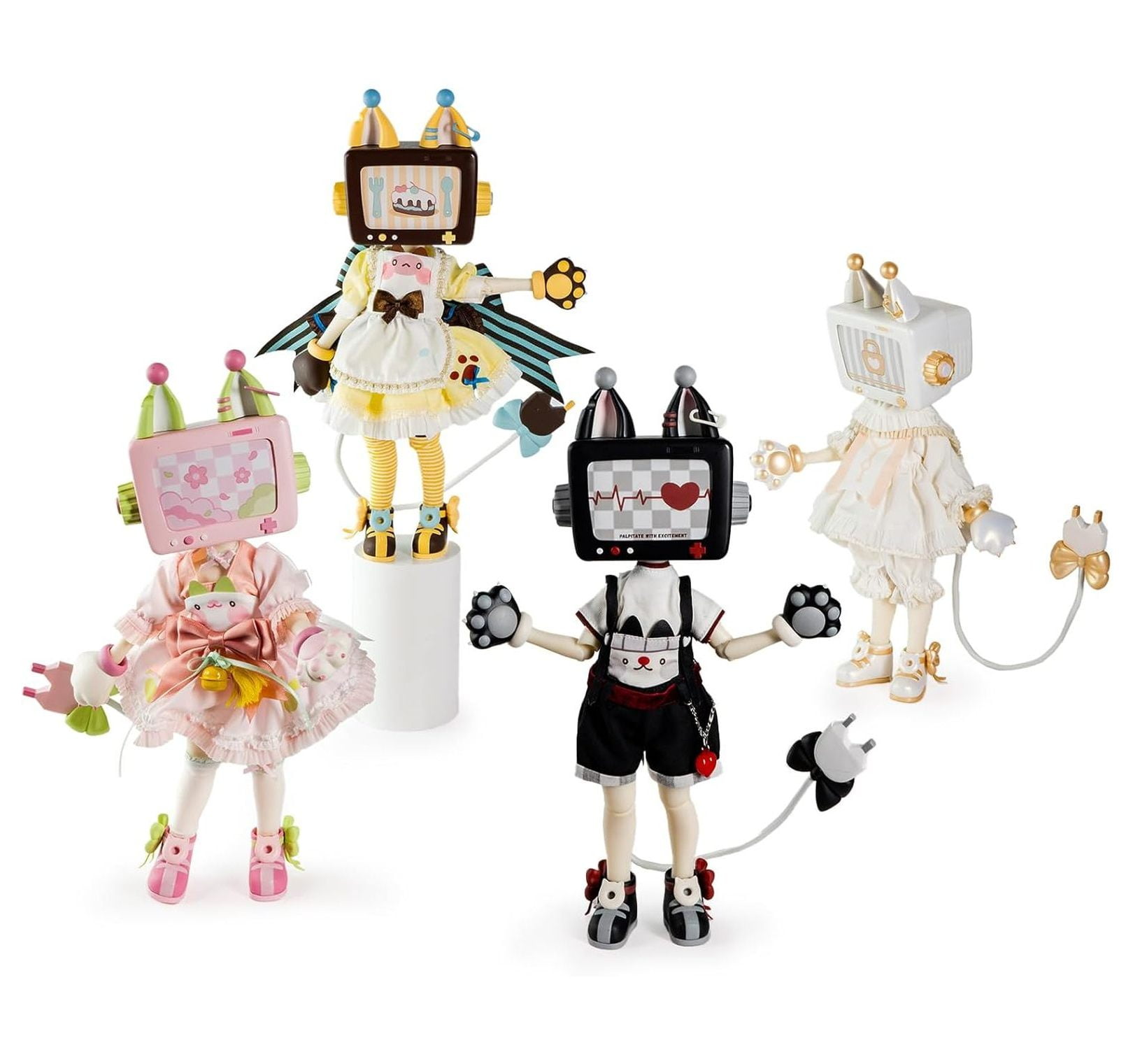 Autna CAT-TV Series Single Box (Contains 1 Figure), 1/6 BJD Random ...