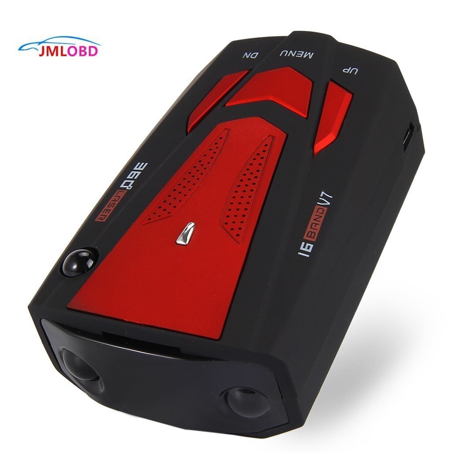 Auto 360 Degree Car Anti Radar Detector For RED Vehicle Speed Voice ...