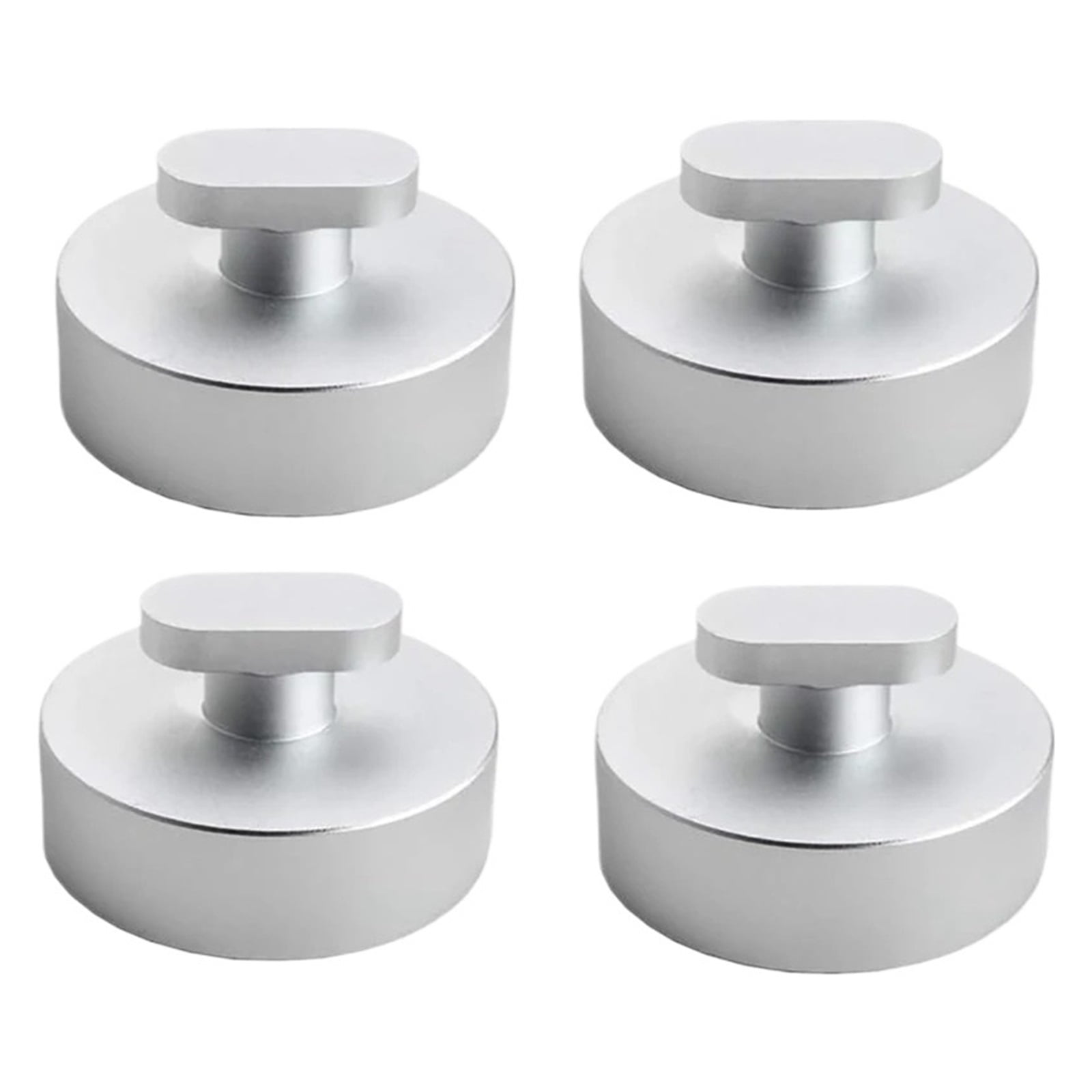 Auto 4 Pack Silver Billet Aluminum Jack Pad Jack For Corvette C5 C6 Z06 Corvette Replacement ...