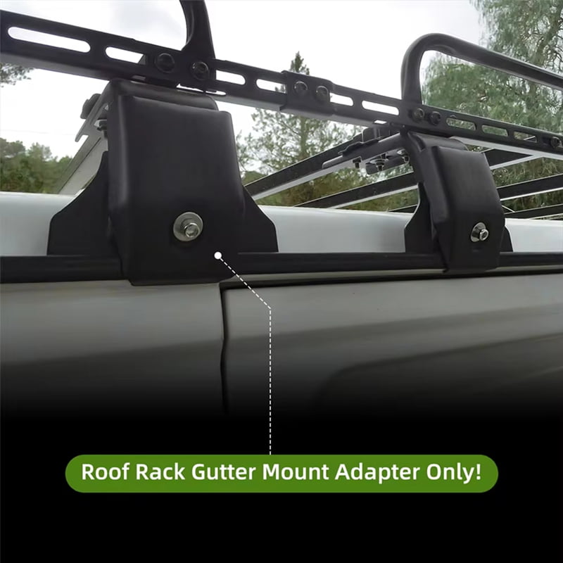 Auto Accessories Universal Roof Rack Gutter Mount Heavy Duty -Bars ...