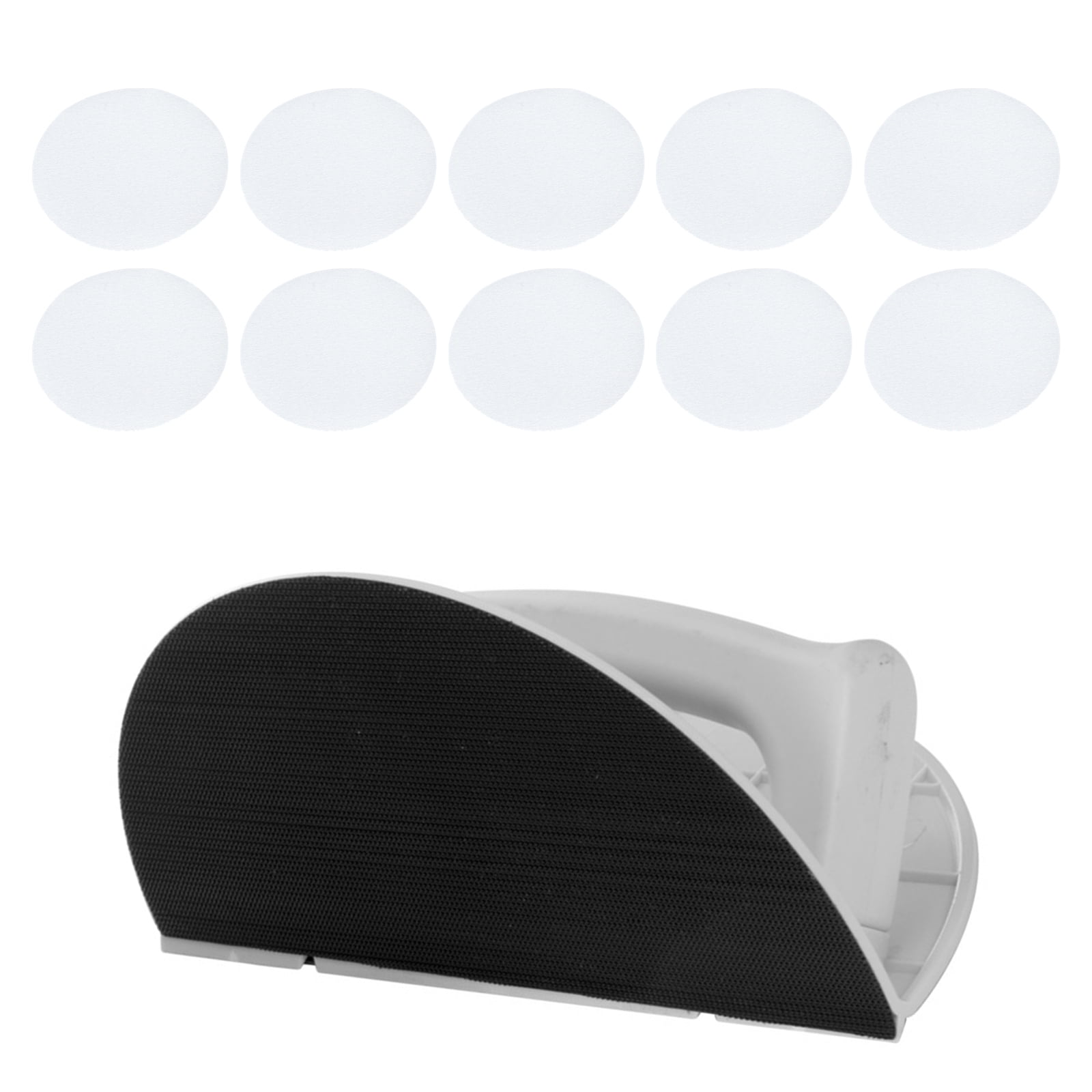 Auto Adhesive Half Circular Sanding FrameIncludes 10 Replaceable ...