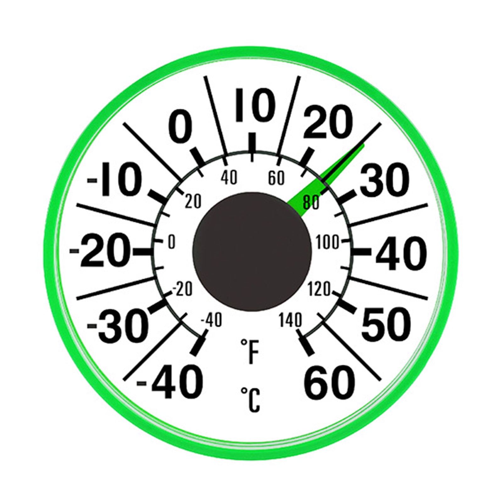 Auto Adhesive Thermometers Indoor Temperature Gauge for Glass Window ...