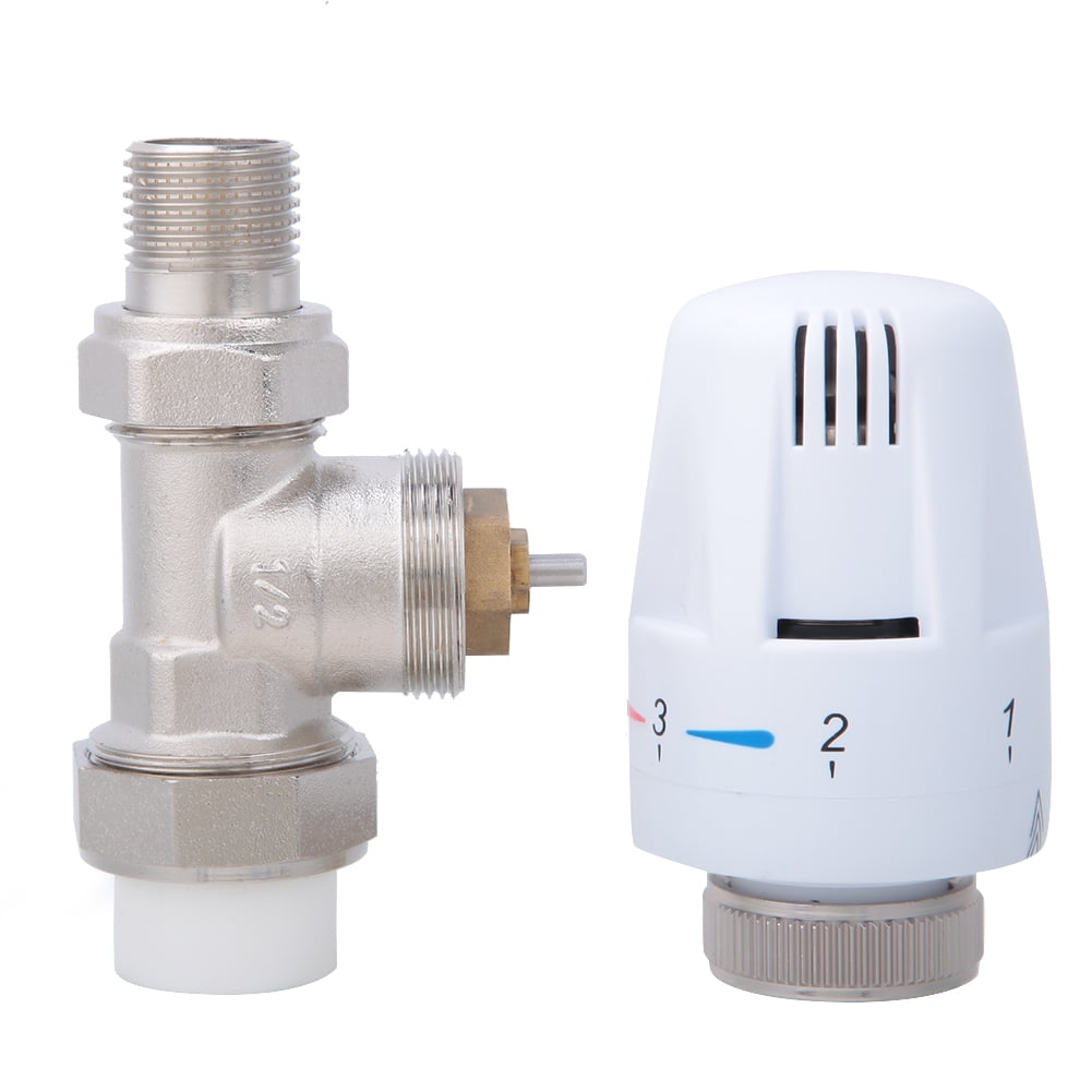 Auto Adjustable Brass Thermostat Valve, 1/2in BSP Male Thread, DN15 ...
