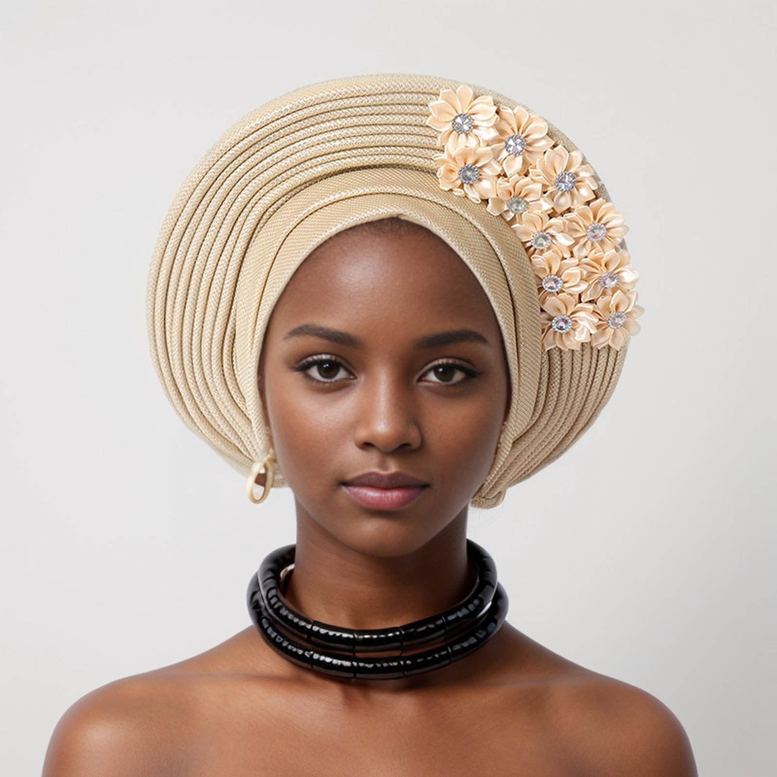 Auto African Head Tie Of Aso Oke Headwraps Hat Turban Wedding Party ...
