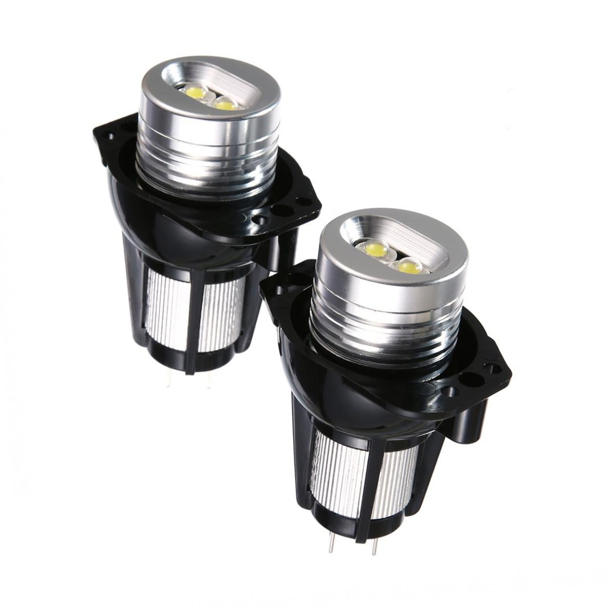 Auto Angel Eyes Light Set 12V 2Pcs Bulb Led Lamp Marker Parts Car For ...