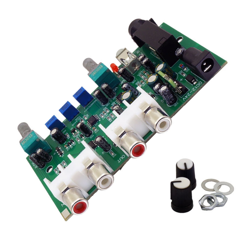 Auto Background Music Ducking Device Stereo Audios Signal Mixer ...