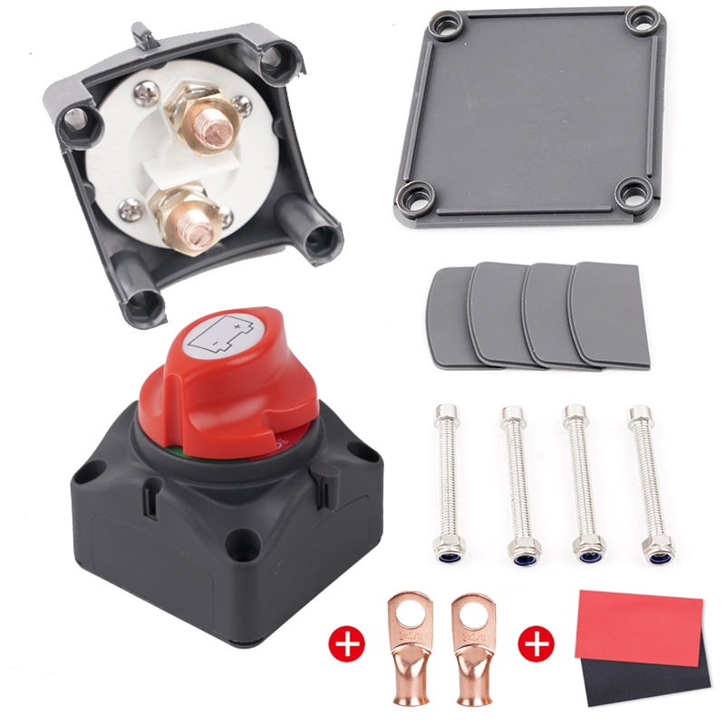 Auto Battery Disconnect Switch 12V 24V Marine 200A 300A Dual Mass ...
