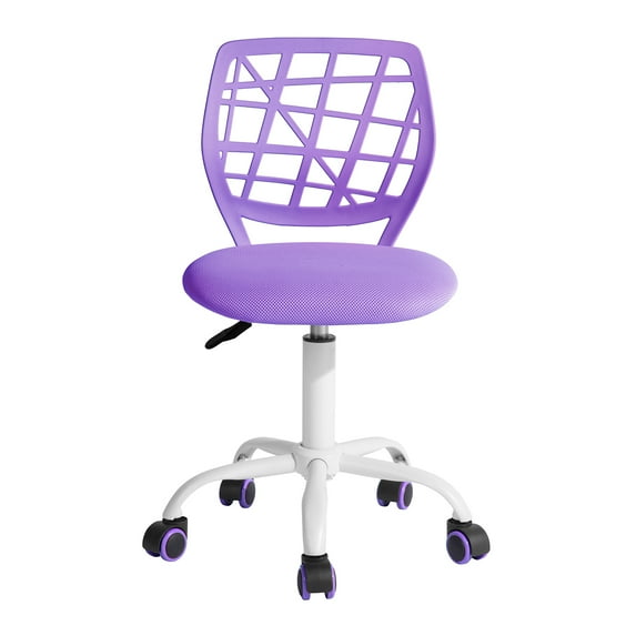 Auto Beyond Compact Office Chair, Ergonomic Low-Back Mesh Swivel Chair ...