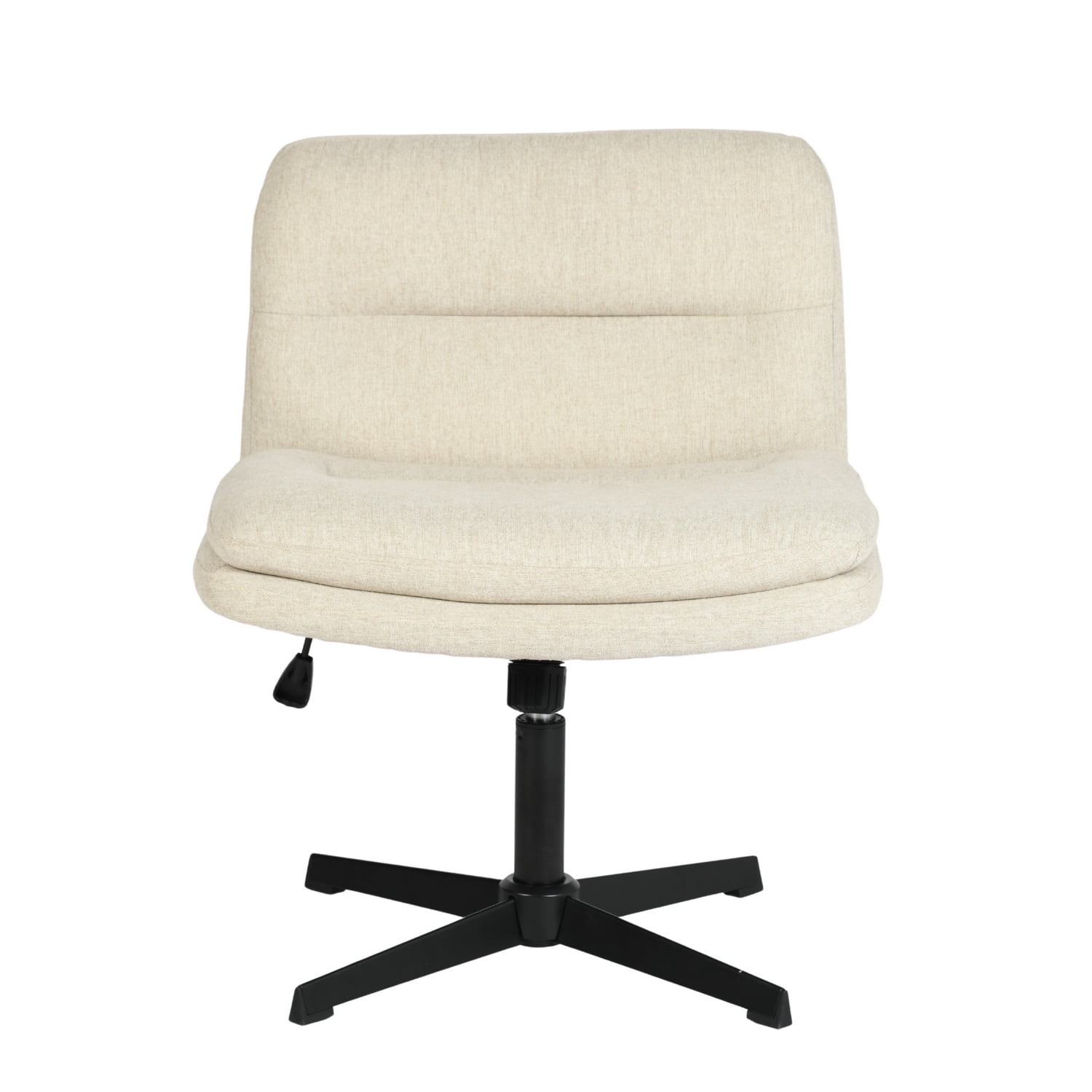 Auto Beyond Cross-Legged Armless Chair (Non-Wheeled) Wide Seat Design ...