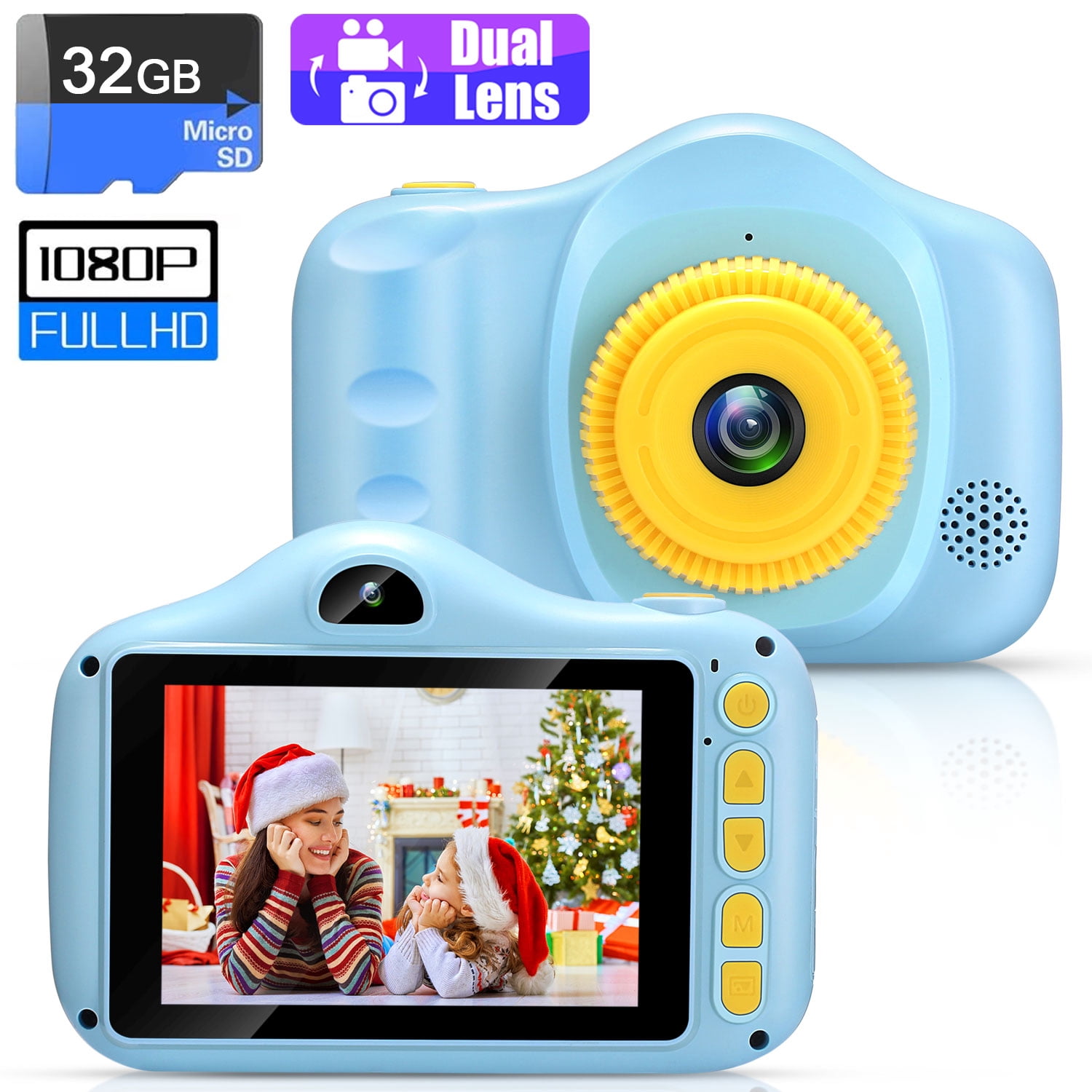 Auto Beyond Kids Digital Camera, Birthday Gifts for Girls Age 3-9, HD ...