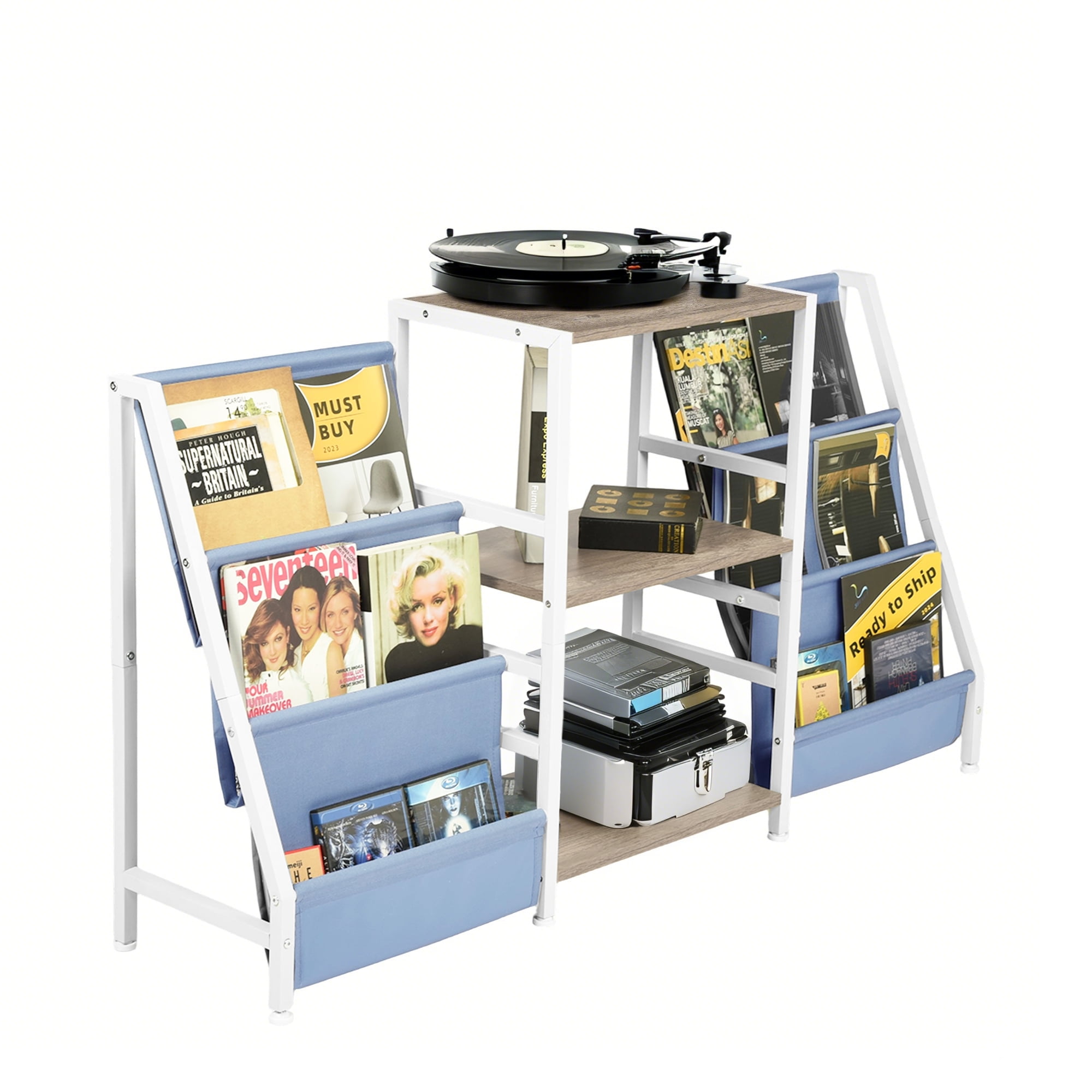 Auto Beyond Record Rack, Turntable Table, Vinyl Storage Rack, Turntable ...
