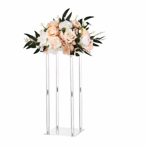 Auto Beyond Wedding Flower Stand, 10PCS 19.69-inch Column Flower Stand ...
