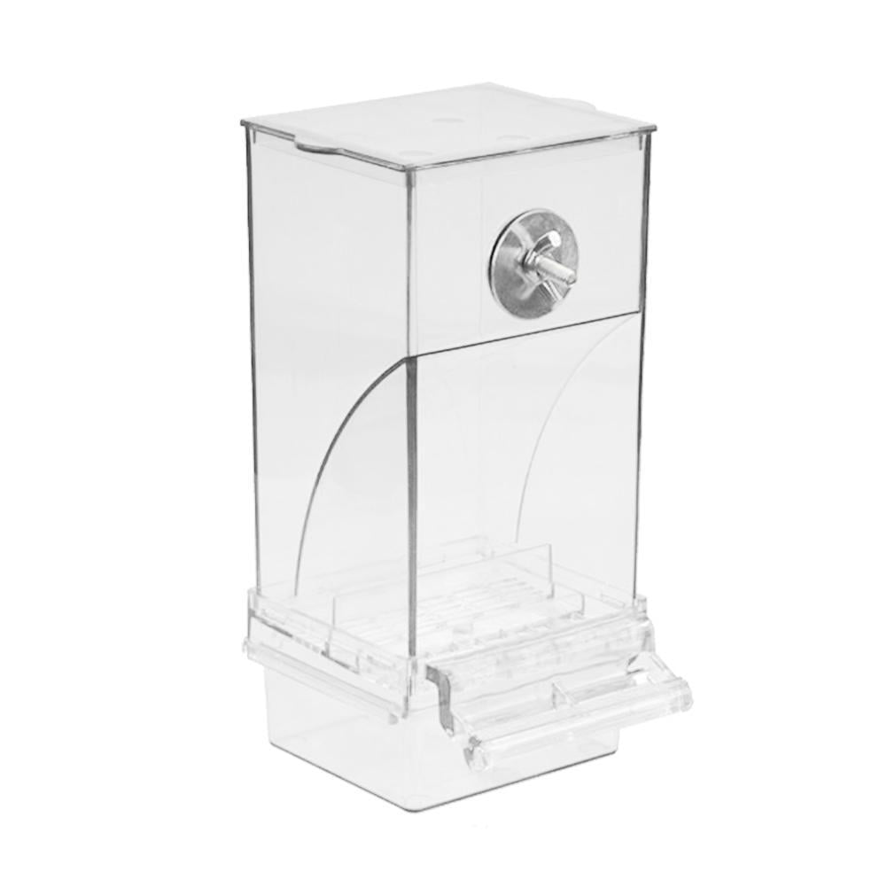 Auto Bird Feeder Cup No Mess Bowl Cage Automatic Feeding Parrot 2024 ...