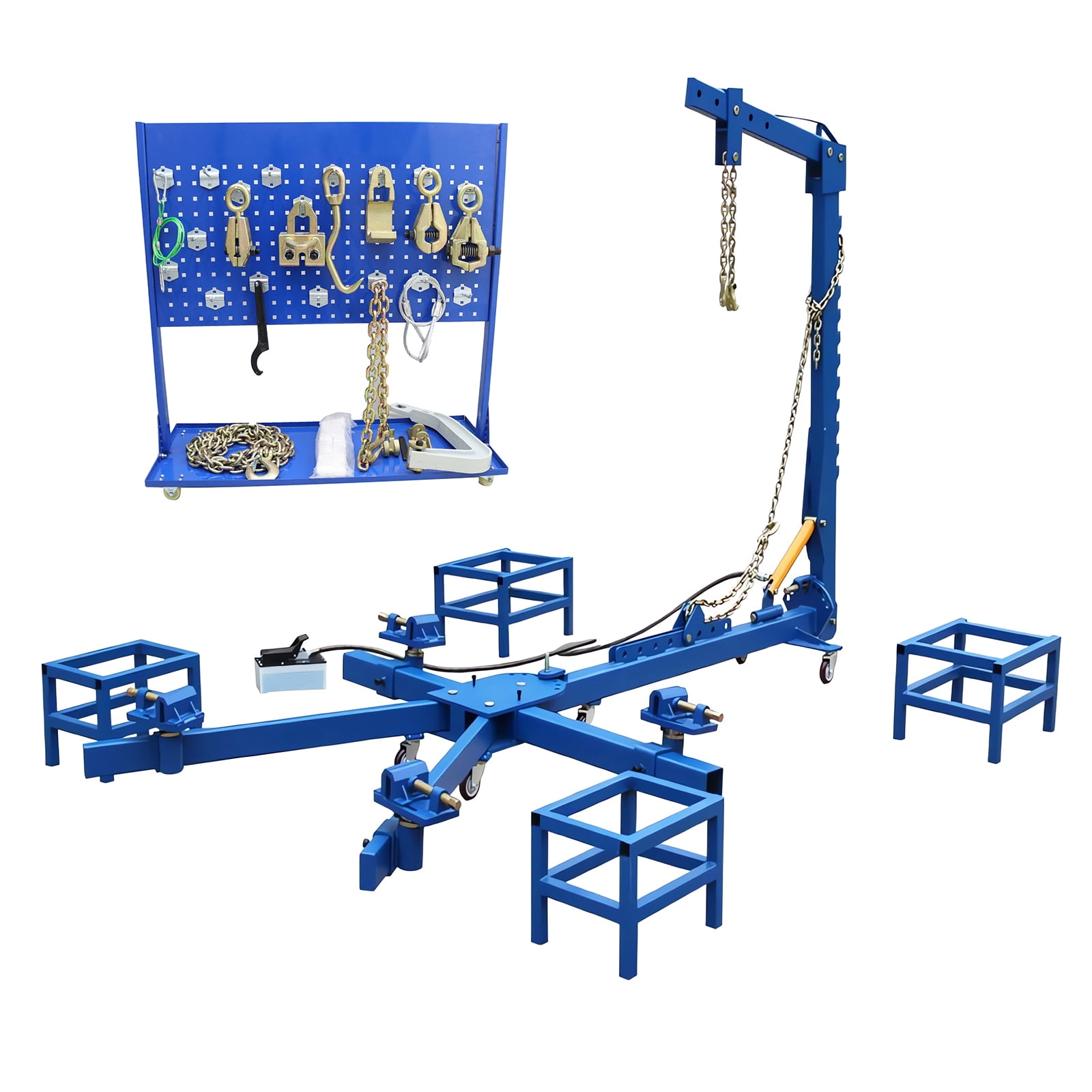 Auto Body Frame Straightener Car Body Repair Equipment with Lifting Arm ...