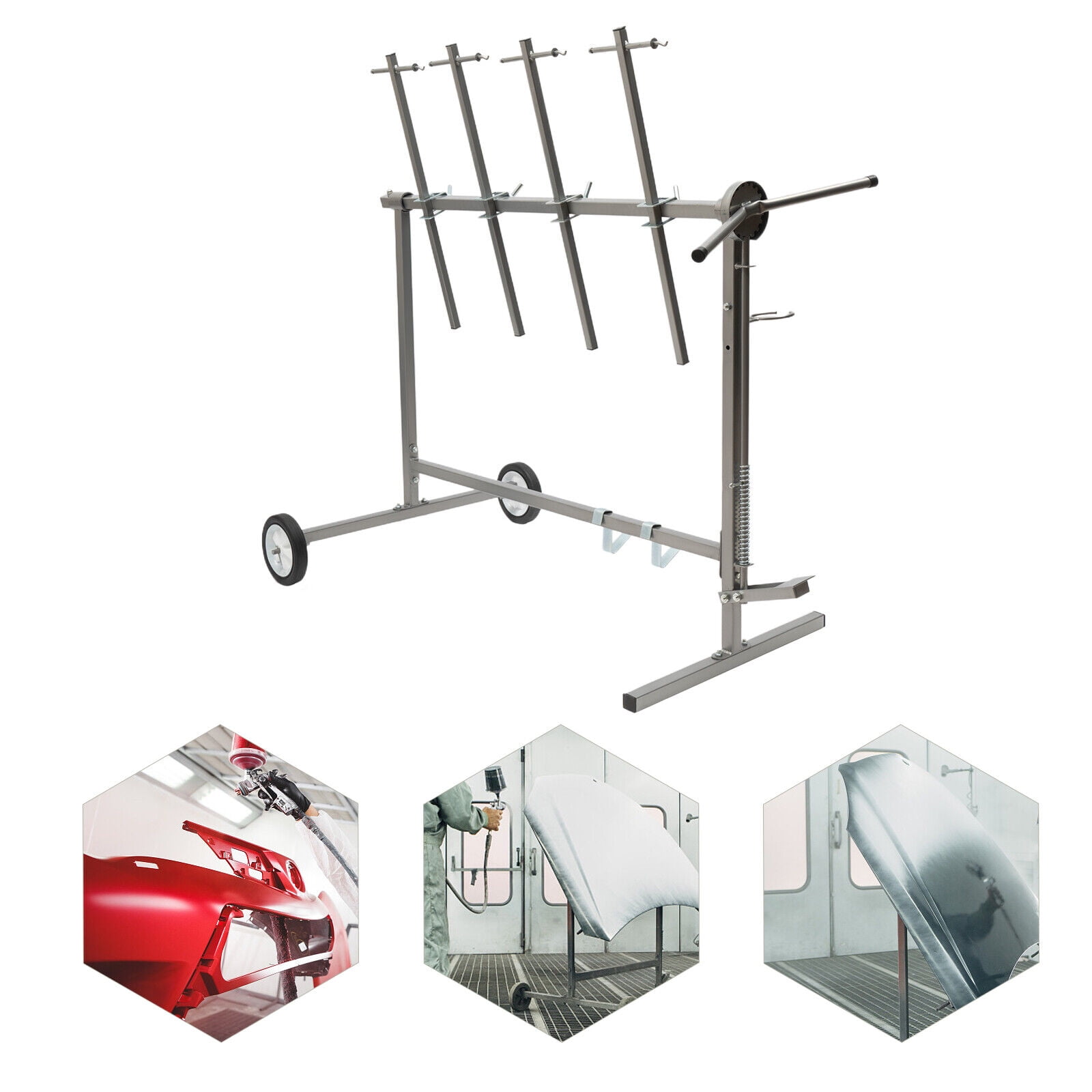 Auto Body Paint Stand Adjustable Bumper Stand Full-Coverage Painting ...
