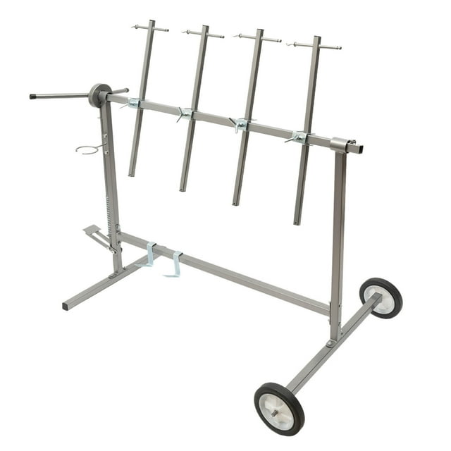 Auto Body Paint Stand Painting Rack Holder Tool Car Door Hood Fender ...