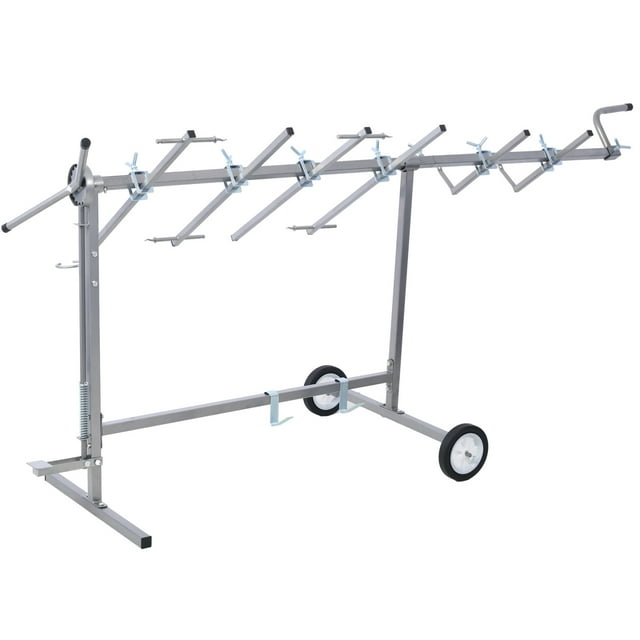 Auto Body Paint Stand Rack, Auto Paint Stand Panel Hood Hanger Spray ...