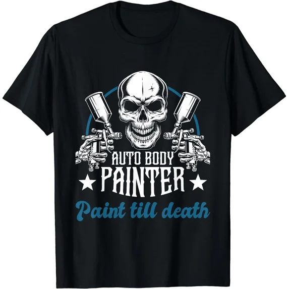 Auto Body Painter Paint, Car Painter Car Detailer Vintage T-Shirt - All ...