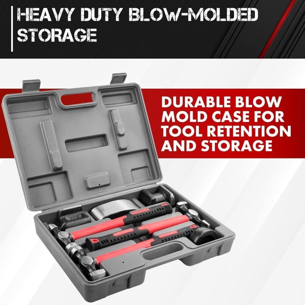 Auto Body Repair Tool Hammer Dolly Set 7 Piece, Car Body Repair Tool ...