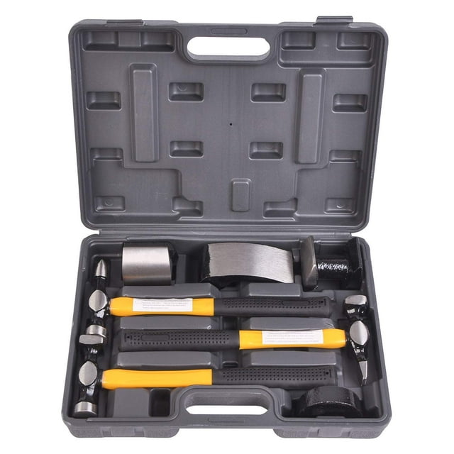 Auto Body Shaping and Forming Repair 7-Piece Kit - Fender Roller Fixer ...